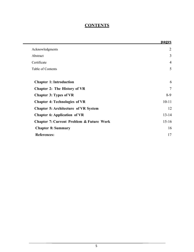 Virtual reality report | PDF