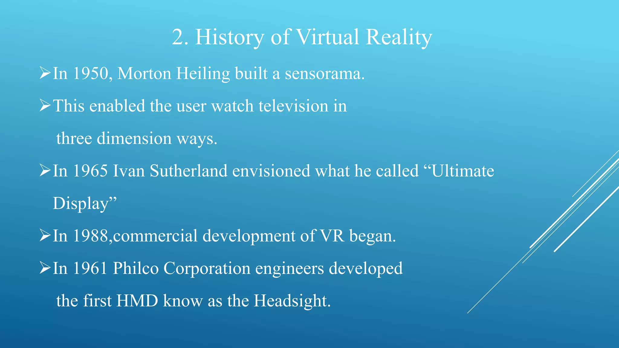 Virtual reality technique | PPTX