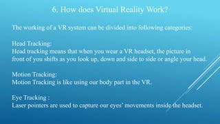 Virtual reality technique | PPT