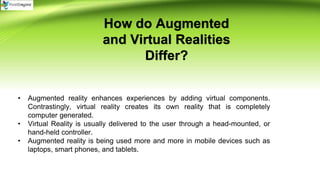 Virtual reality vs. augmented reality | PPTX