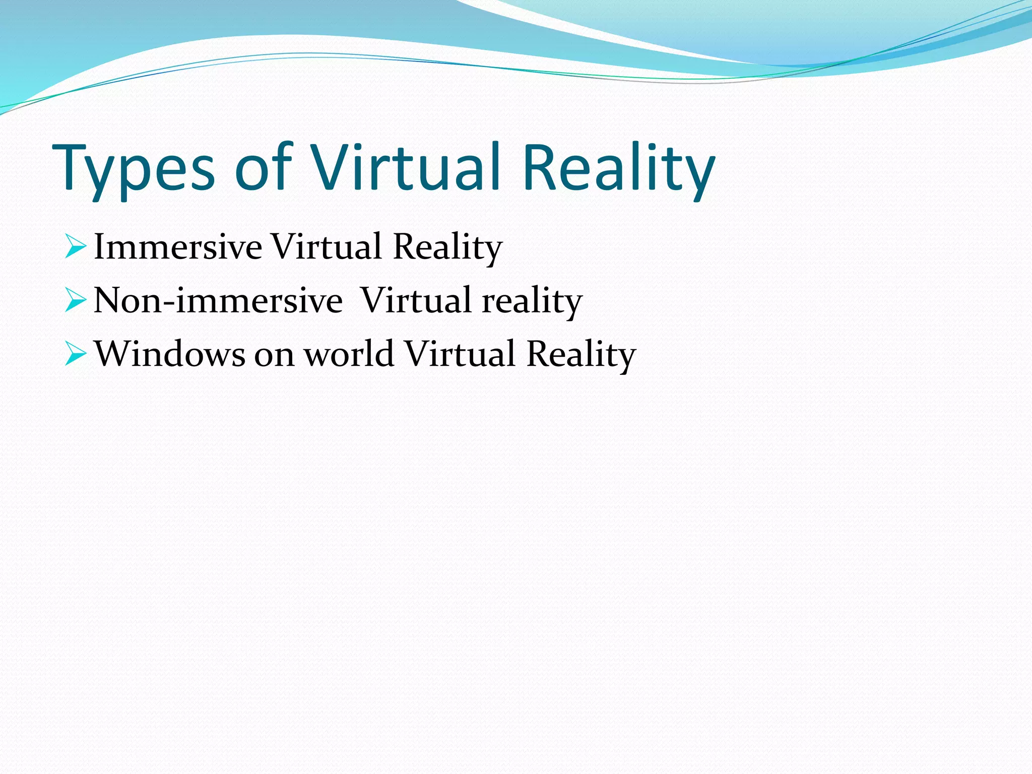 Virtual realty | PPTX