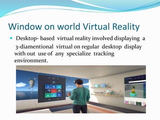 Virtual realty | PPTX