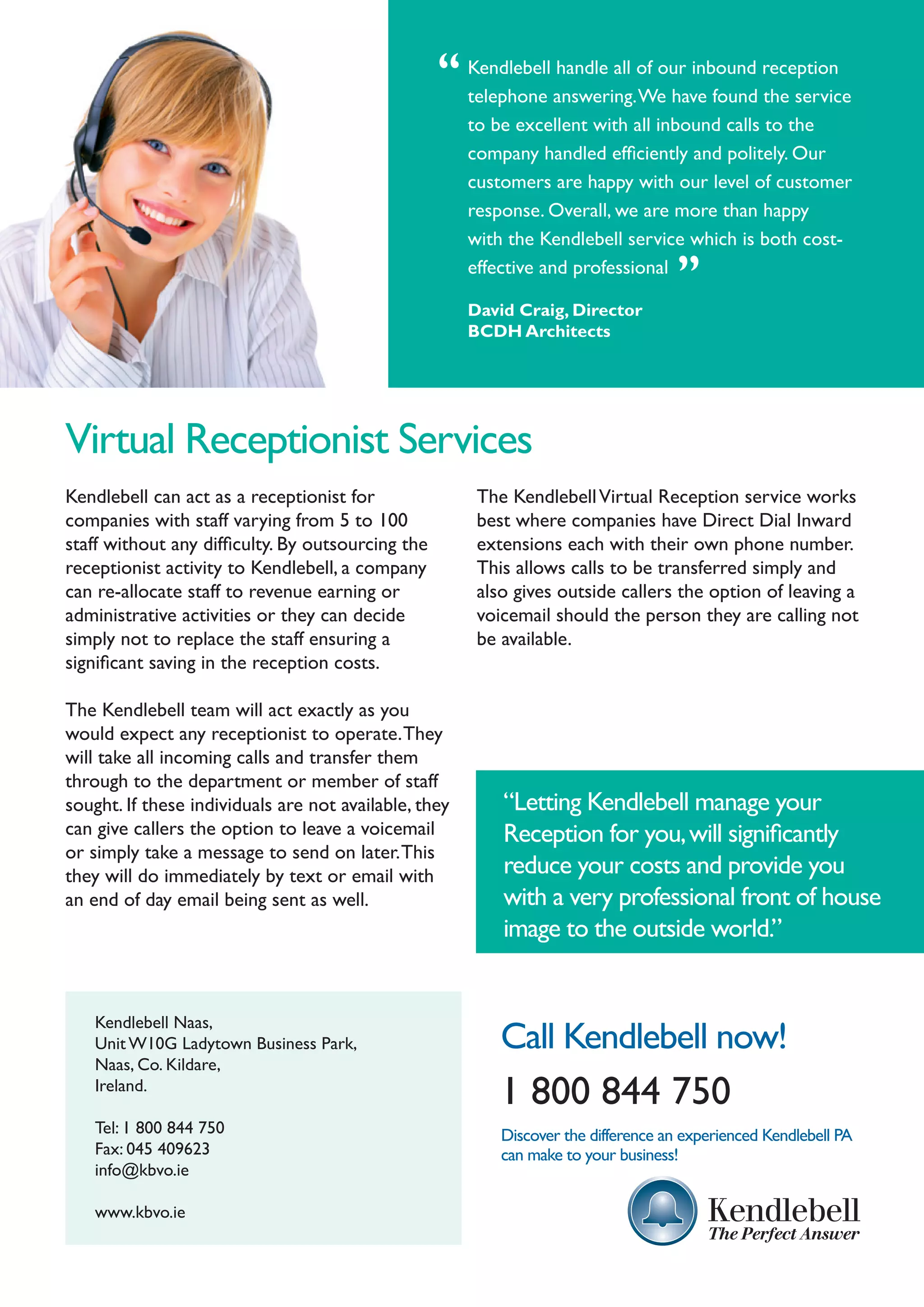 Virtual receptionist | PDF