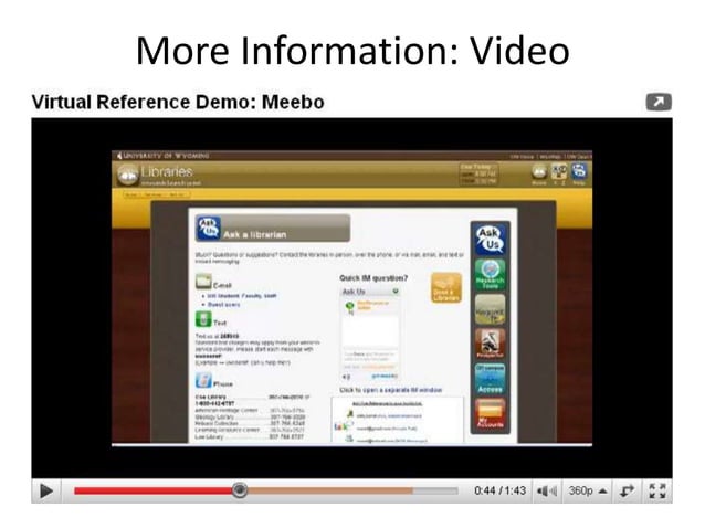 Virtual Reference | PPT