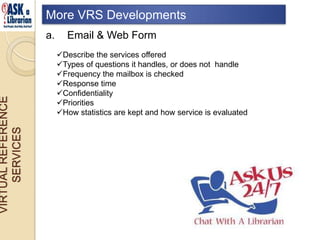 Virtual reference service myrna | PPT