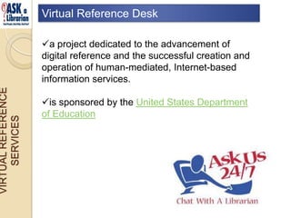Virtual reference service myrna | PPT