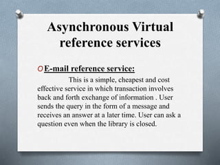 Virtual reference srevices | PPT