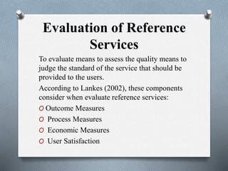 Virtual reference srevices | PPT