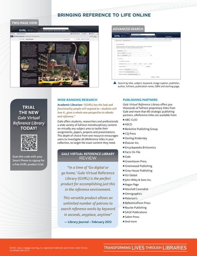 Gale Virtual Reference Library | PDF