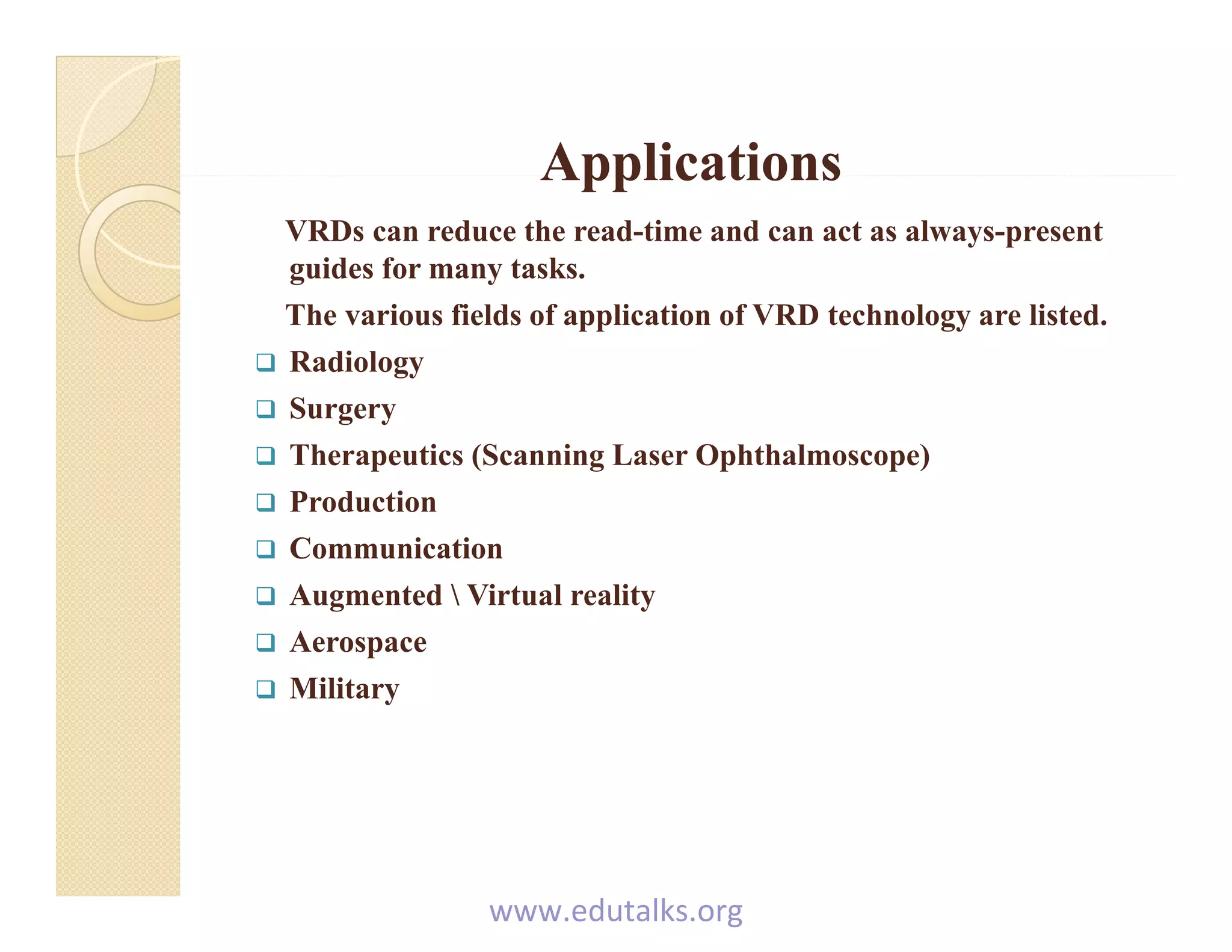 Virtual retinal display | PDF | 3-D Graphics | Computer Software and ...
