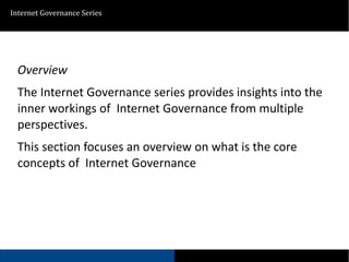 Virtual school of Internet Governance | PDF