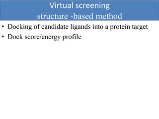 Virtual screening ppt | PPTX