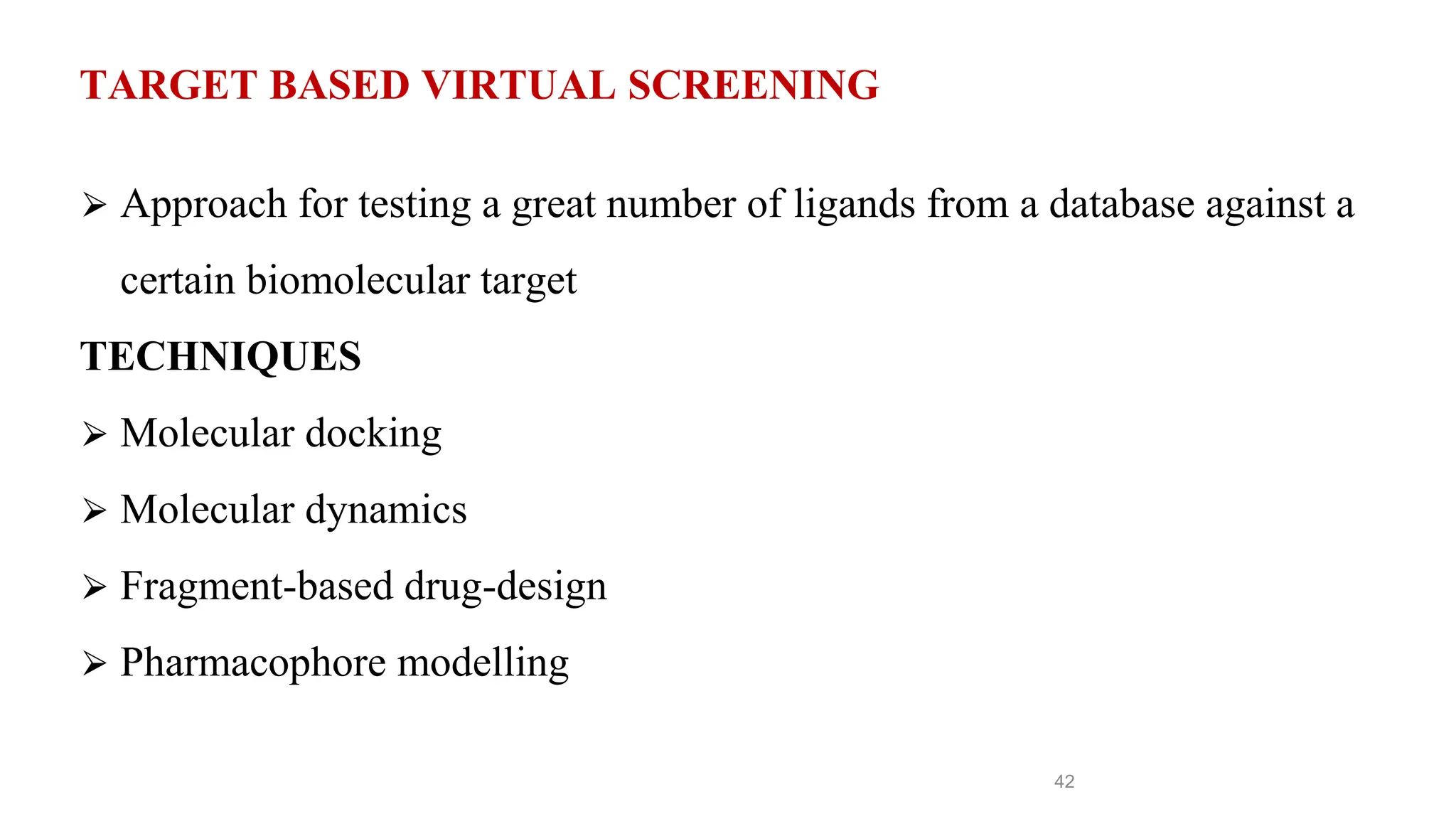 VIRTUAL SCREENING TECHNIQUE CADD.pptx