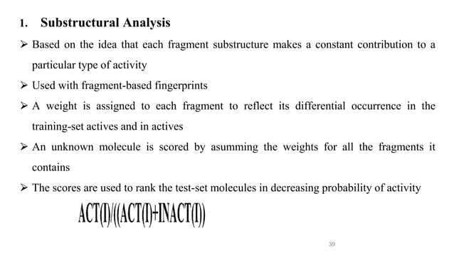 VIRTUAL SCREENING TECHNIQUE CADD.pptx | Chemistry | Science
