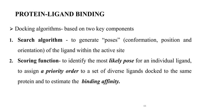 VIRTUAL SCREENING TECHNIQUE CADD.pptx | Chemistry | Science