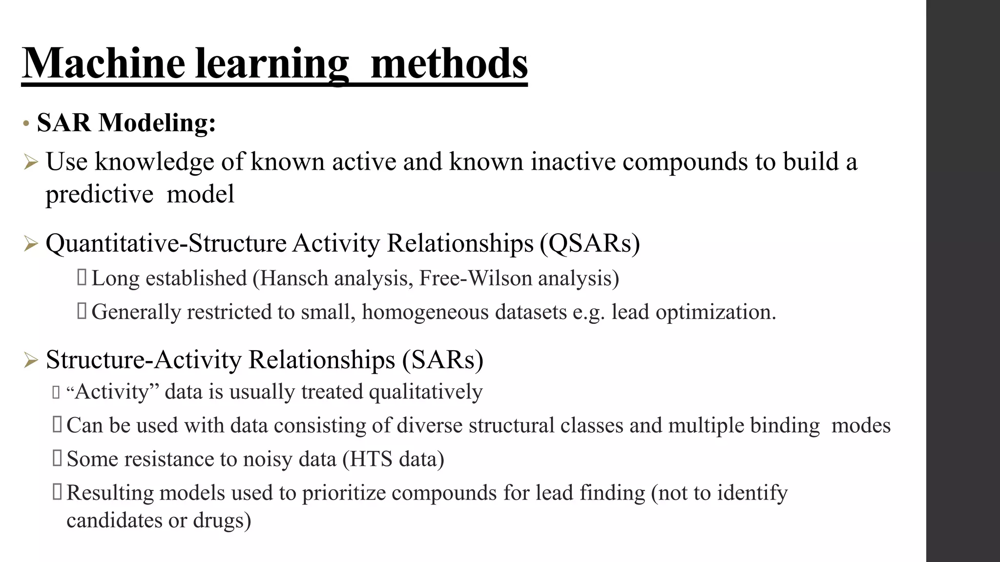 Virtual screening techniques | PPTX