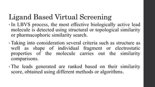 Virtual screening techniques | PPTX