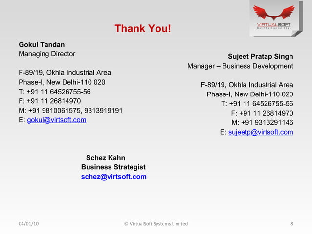 Virtual Soft Presentation Ppt