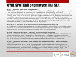 Wprowadzenie do SLA | PDF