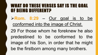 (Virtual Topic) The Call to be Different.pptx