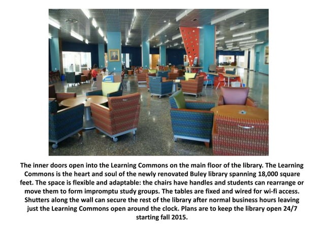 Virtual tour of buley library first floor | PPTX | Computer Peripherals ...