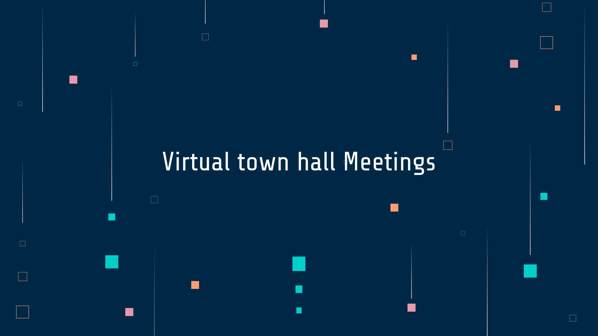 Virtual town hall meetings mumbai | PPTX
