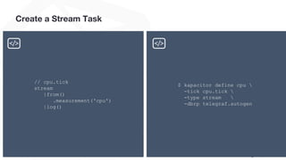 Intro to Kapacitor for Alerting and Anomaly Detection | PDF
