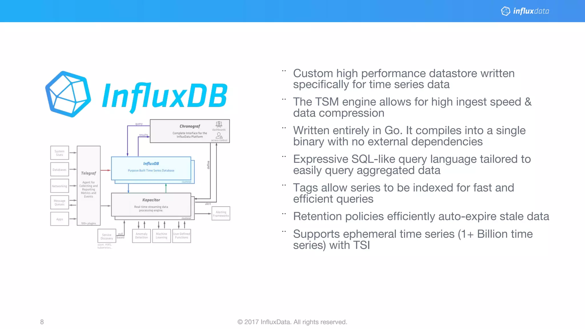 Virtual training Intro to the Tick stack and InfluxEnterprise | PPT