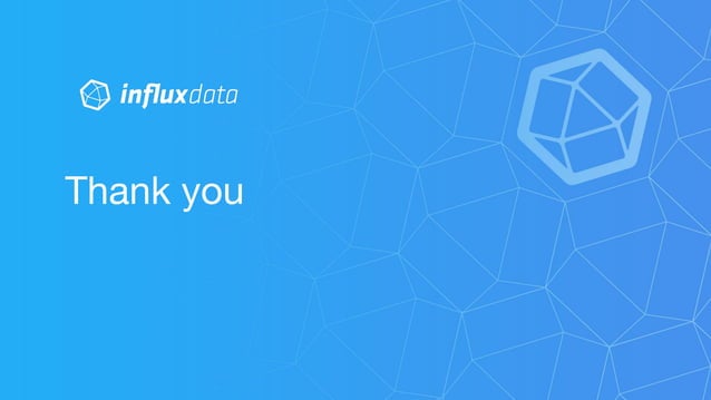 Virtual training Intro to the Tick stack and InfluxEnterprise | PPT