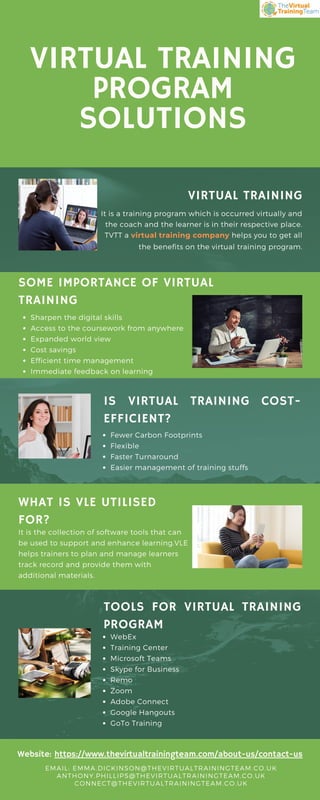 Virtual training program solutions | tvtt | PDF