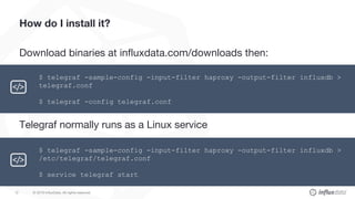 Write your own telegraf plugin | PPT
