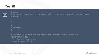 Write your own telegraf plugin | PPT