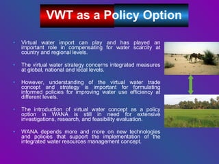 Virtual water trade alaa el sadek | PPT | Agriculture | Industries