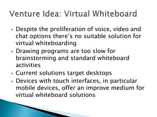 Virtual whiteboard | PPTX