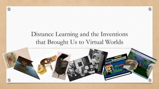 Virtual World Education Overview for Newcomers | PPTX