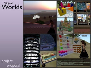 Virtual Worlds Project Proposal - Reaction Grid | PPT