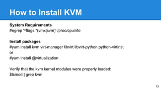 Virtualization with KVM | PDF | Operating Systems | Computer Software and Applications