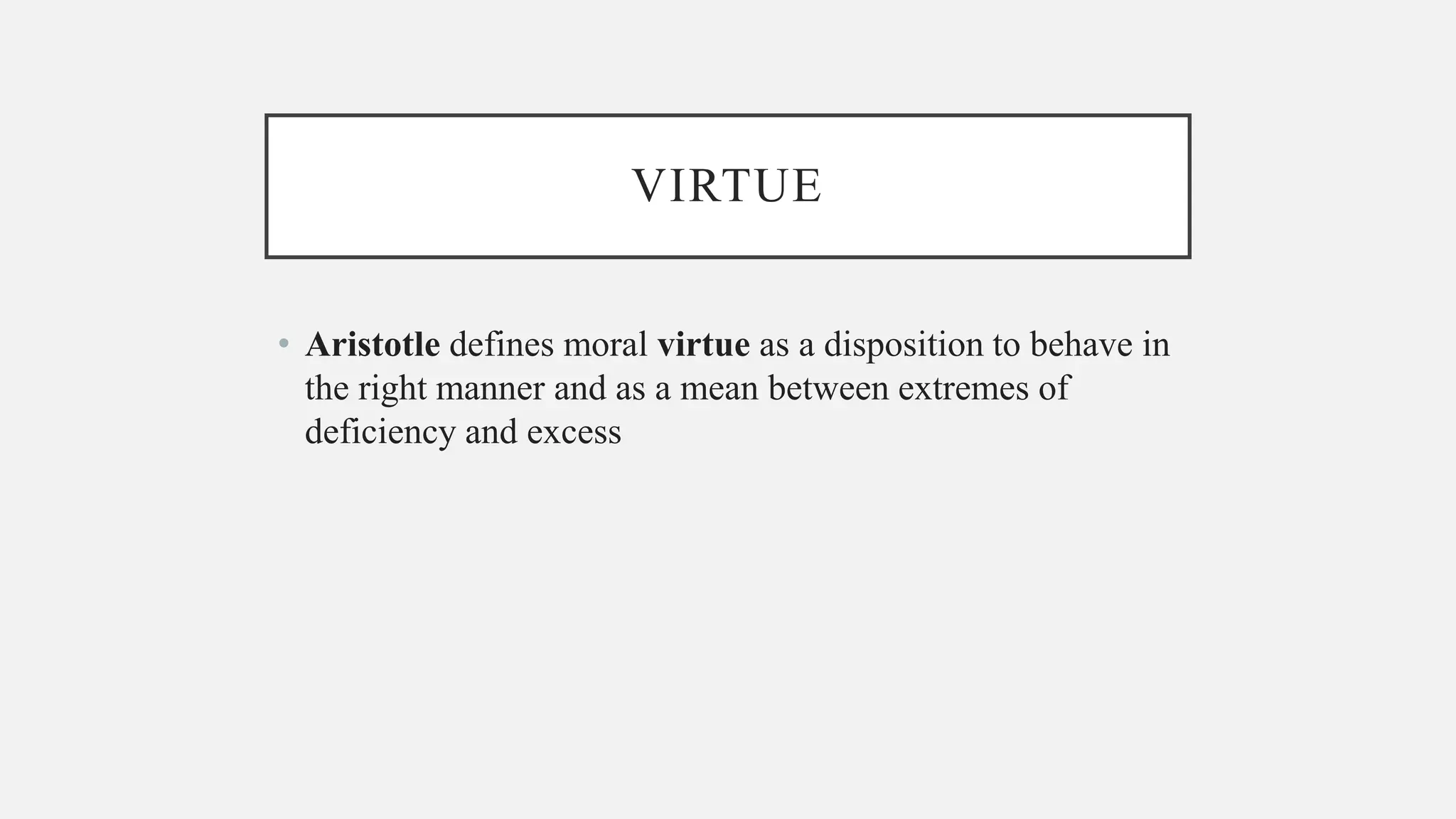 Virtue ethics-by-aristotle | PPTX