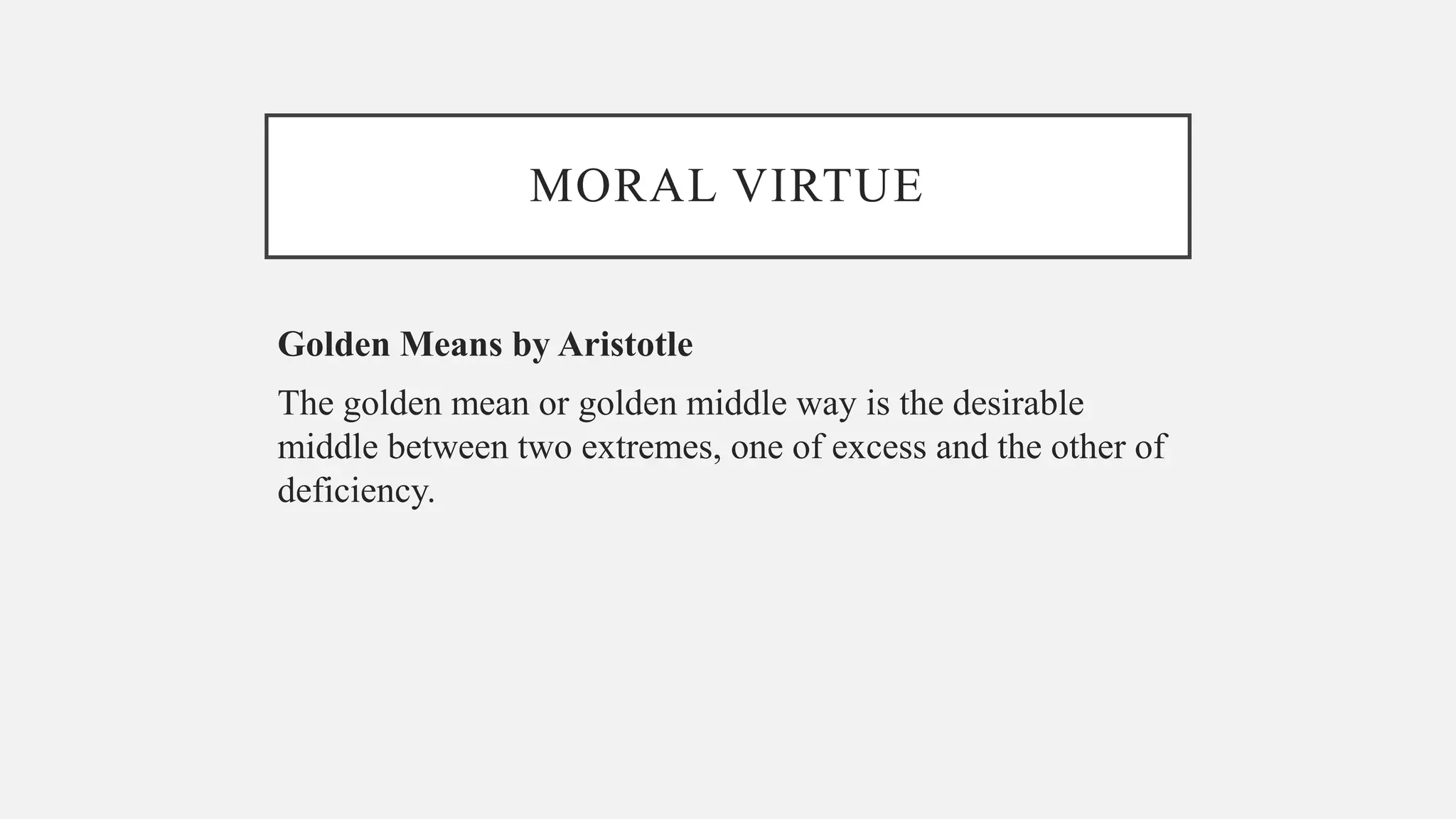 Virtue ethics-by-aristotle | PPTX