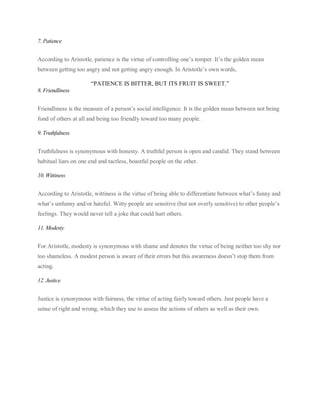 Virtue definition | PDF | Christianity | Religion & Spirituality