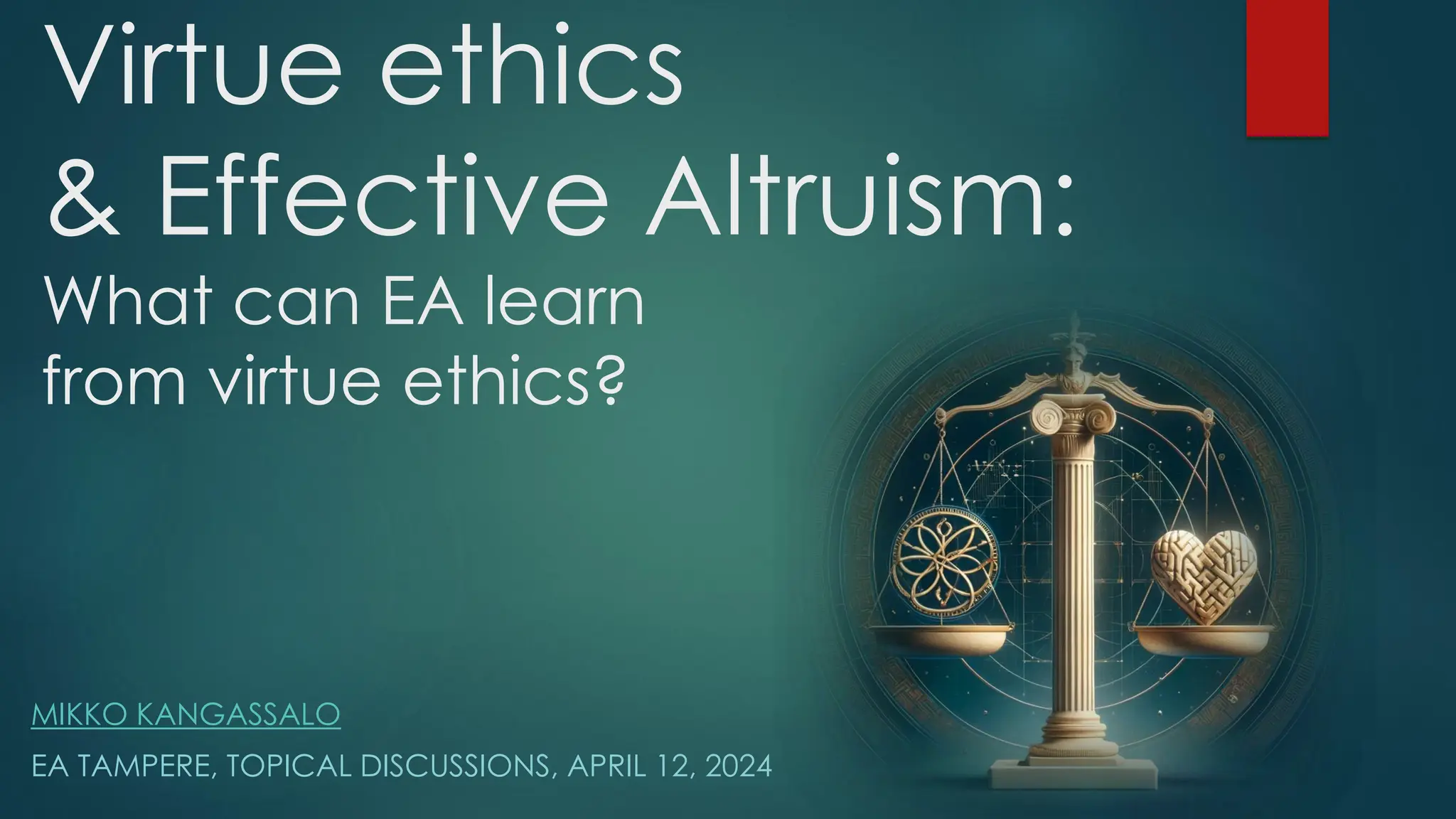 Virtue ethics & Effective Altruism: What can EA learn from virtue ...