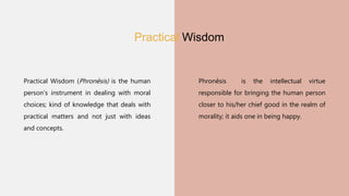 Virtue ethics aristotle 2207 | PPTX