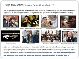 VIRTUES IN ACTION PILOT PROJECT | PDF