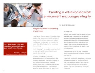 How to improve productivity using virtues language. | PDF