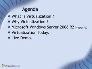 Virtulization | PPT | Operating Systems | Computer Software and Applications
