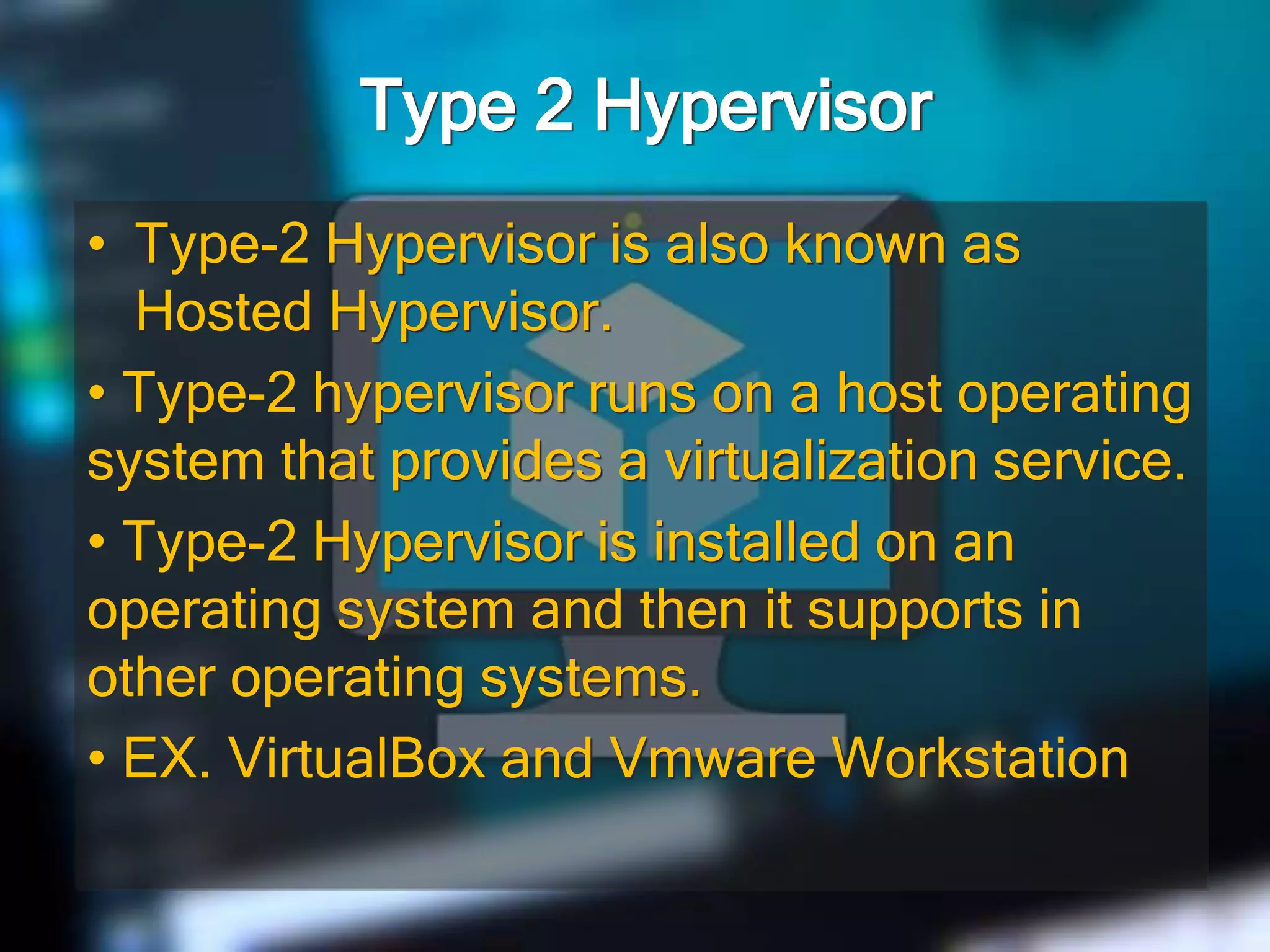 What Is Virtualization And Its Types And Techniqueswhat Is Hypervisor