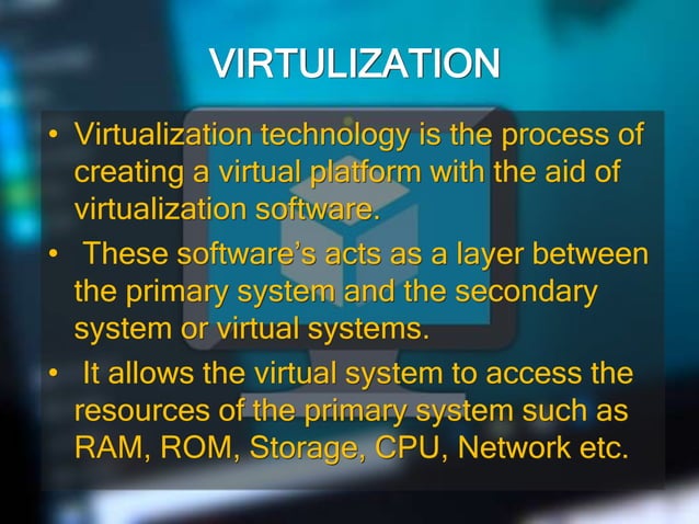 What is Virtualization and its types & Techniques.What is hypervisor ...