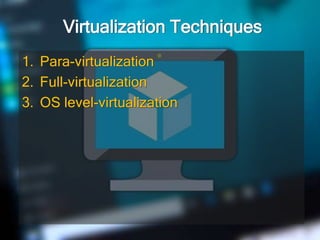 What is Virtualization and its types & Techniques.What is hypervisor ...