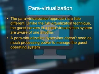 What is Virtualization and its types & Techniques.What is hypervisor ...