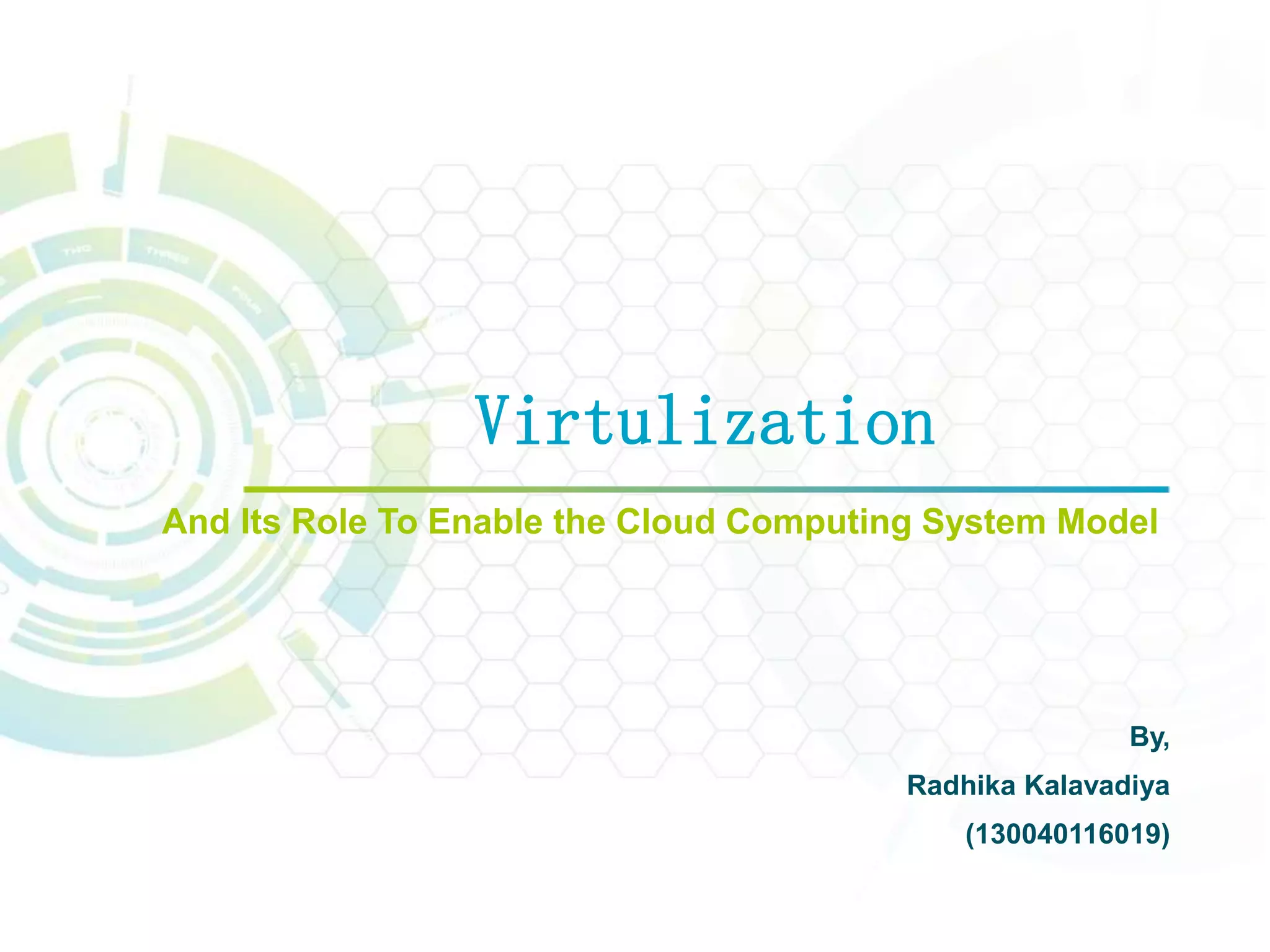 Virtulization submission | PPT